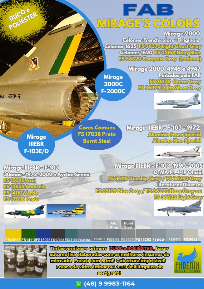 Tintas para Modelismo e Cores Especiais | Phoenix Special Colors
